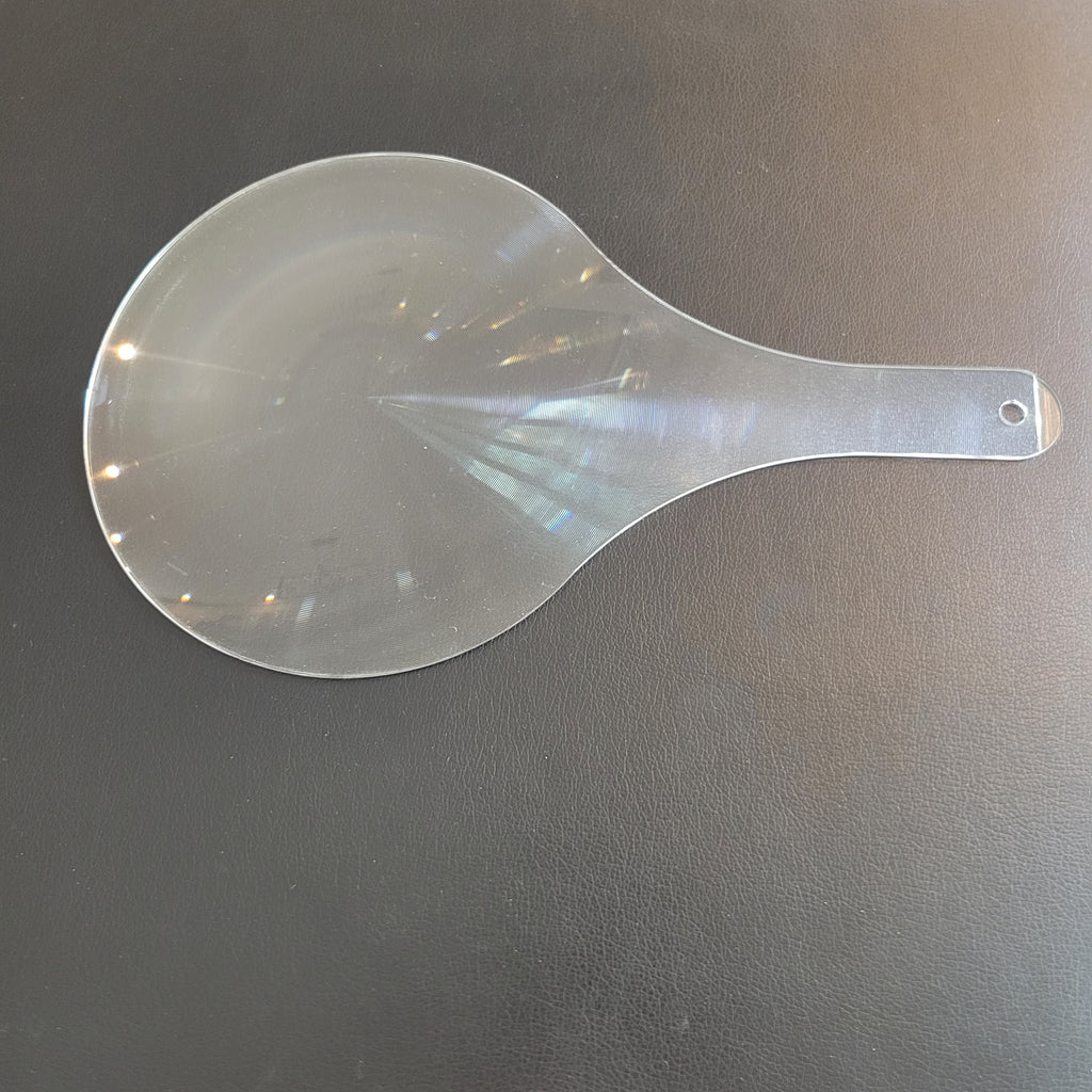 4X Fresnel Round Hand Held Magnifier – Loopity Loupes Magnifiers